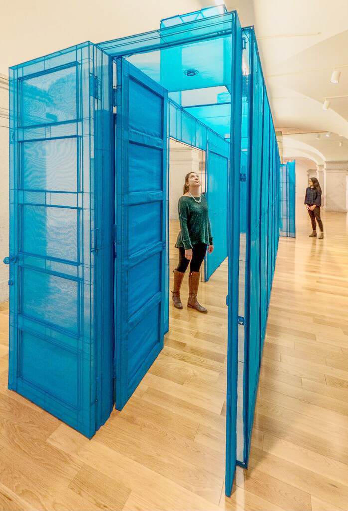 These dreamy fabric sculptures show the intricate details of home ...